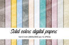 Solid colors papers