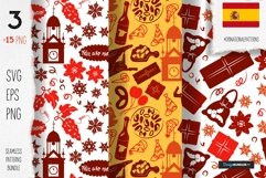 Feliz año nuevo! Spanish New Year pattern bundle