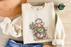 St Patrick's Duck Clipart