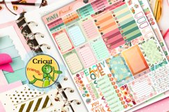 Minty Peach - 2 Printable Planner Stickers