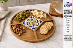 Tile Pattern Coaster Laser Cut | Kitchen Decor | (6793956)
