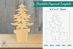 Tree Printable cut Template