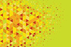Vibrant Triangular Pattern Background Multi Colors (4527267)