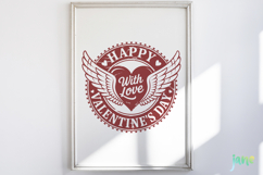 Valentines Stamp PNG SVG