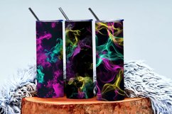 Vibrant Neon Colored Smoke Effect Patterns Digital (5064009)