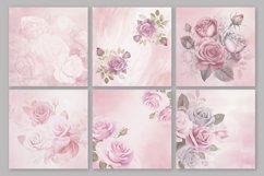 Vintage Pink Roses Digital Paper (2554457)