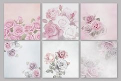 Vintage Pink Roses Digital Paper (2554457)