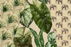 Vintage Safari Digital Paper (1602910)