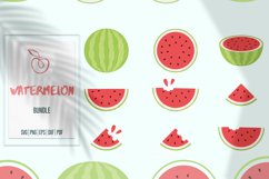 Watermelon SVG, Hello Summer clipart, Watermelon slice SV196