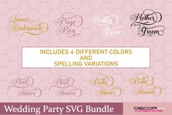 Wedding SVG Bundle, Wedding Party SVG Bundle