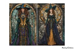 Wiccan Witches Junk Journal Printable Half Pages | Witchy
