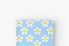 Daisy flowers seamless patterns set | Floral digital papers