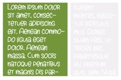 Hand-crafted, youthful and whimsical font