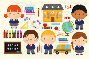 High School Classroom Clip Art