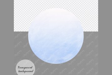 ombre background circle