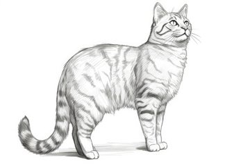 tabby cat coloring book