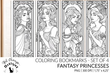 gothic princess coloring pages