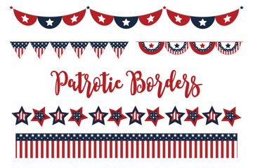 4th Of July Clip Art Borders