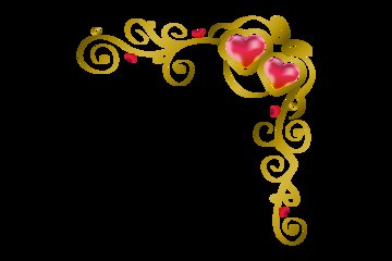 love corner border