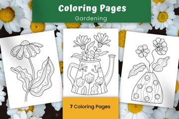 Plant Life Cycle Coloring Page