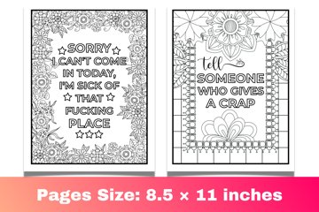 coloring pages of random things to say