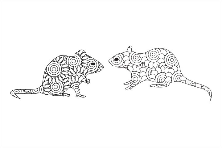 Rat Mandalas