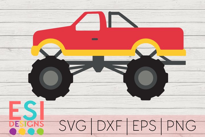 Monster Truck SVG | Design Bundles