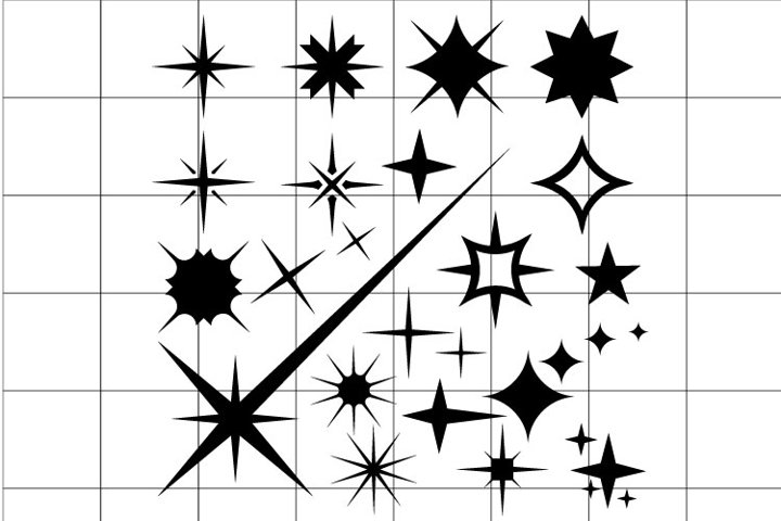 Star SVG set for cut (742673) | Cut Files | Design Bundles