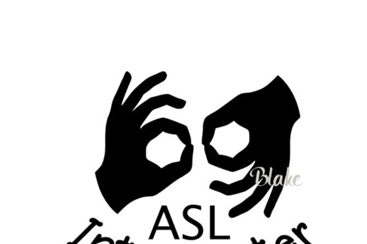 ASL interpreter svg, sign language interpreter svg cut file for tshirt ...