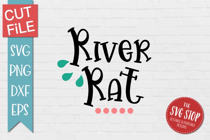 River Rat - SVG, PNG, DXF, EPS (340899) | SVGs | Design Bundles