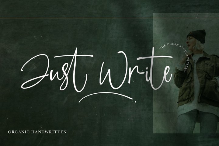 Just Write (866320) | Handwritten | Font Bundles