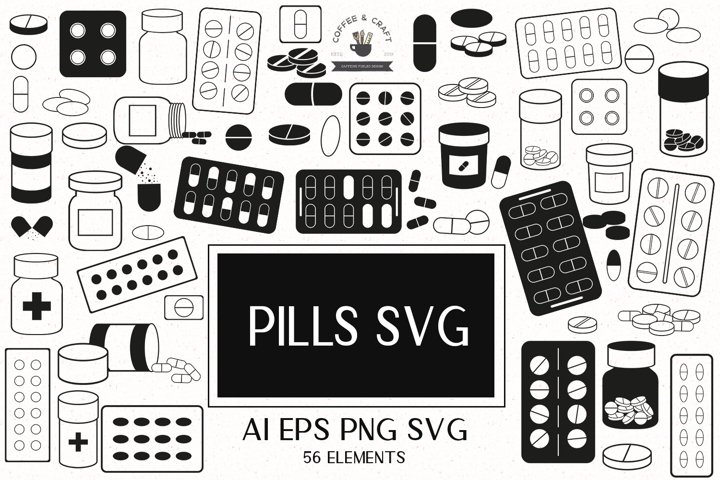 PILLS SVG set