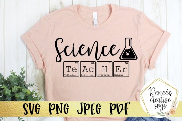 Science Teacher|Teacher|SVG Cut File (468348) | SVGs | Design Bundles