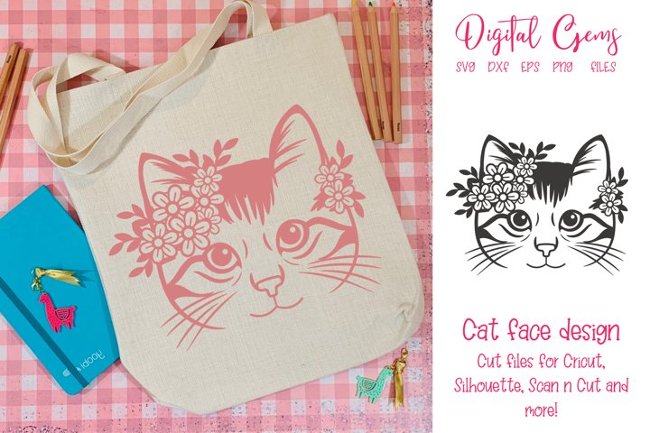 Cat SVG / EPS / DXF / PNG Files (942252) | Cut Files | Design Bundles