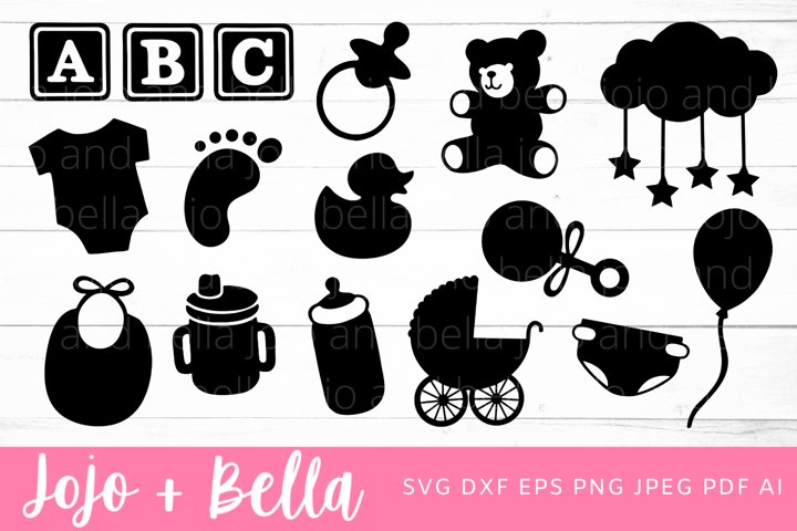 Baby SVG Bundle (980811) | Cut Files | Design Bundles