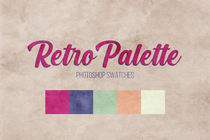 Retro Palette - Color Swatches for Photoshop