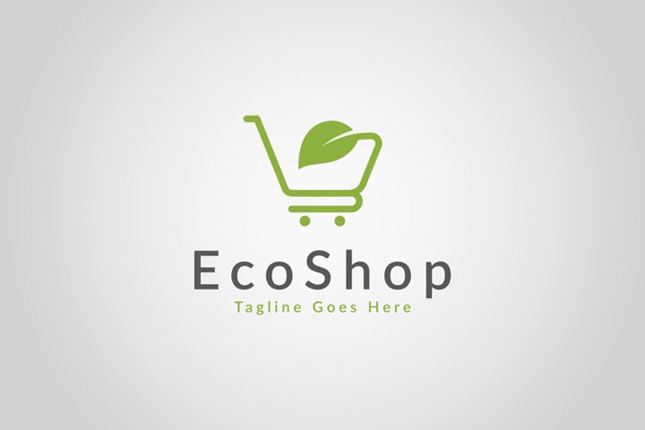 Eco Shop Logo (143856) | Logos | Design Bundles