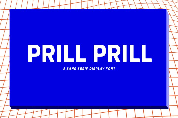 Prill font (438350) | Regular | Font Bundles