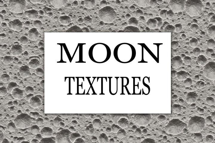 Moon textures (59515) | Textures | Design Bundles
