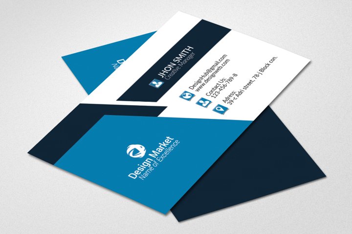 Professional Visiting Cards (56925) | Business Cards | Design Bundles
