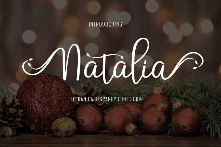 Natalia (1094863) | Handwritten | Font Bundles