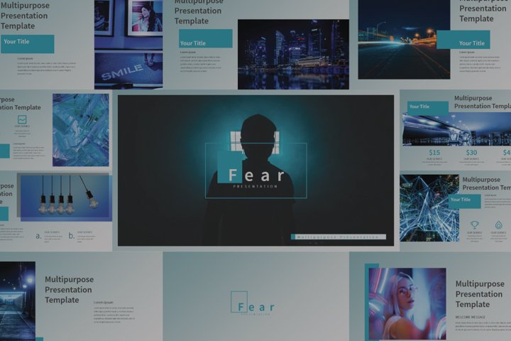 Fear Powerpoint Template (126395) | Powerpoint | Design Bundles