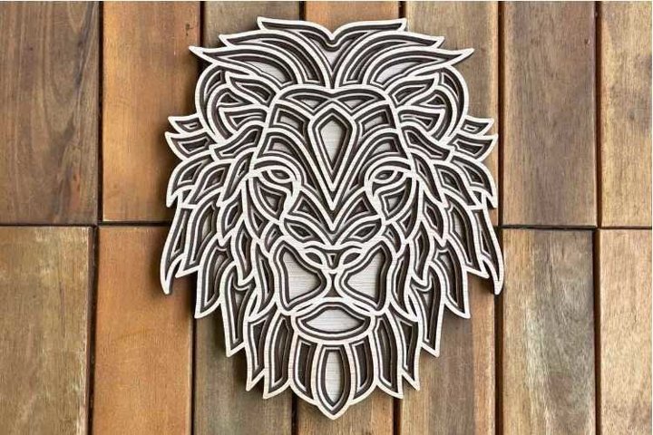 Lion (730871) | Laser Engraving | Design Bundles
