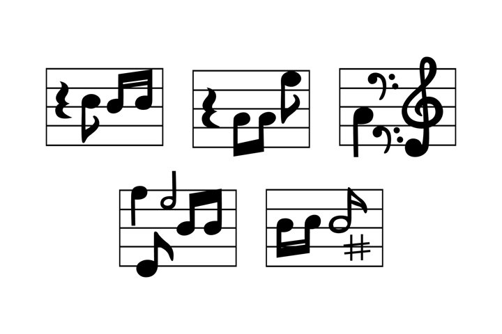 Music Note Illustrations