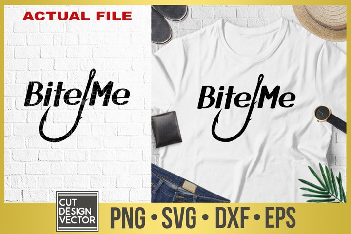 Bite Me SVG (305102) | SVGs | Design Bundles