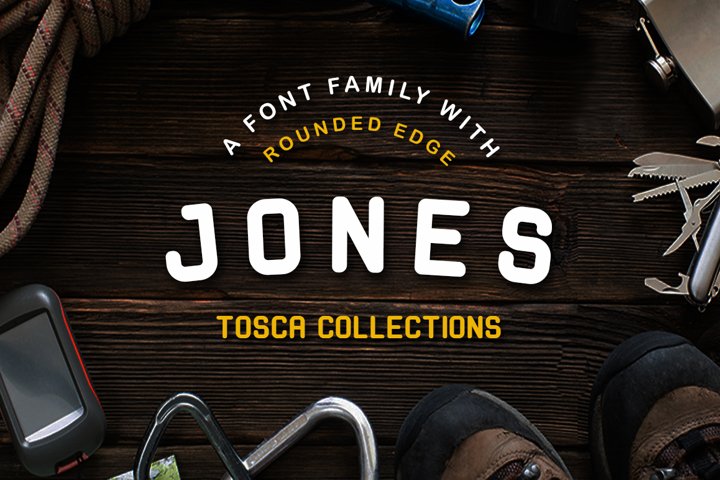 Jones Font (15616) | Regular | Font Bundles