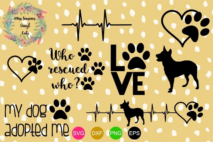 Pet Bundle SVG , Dxf, Eps, Png (332080) | Cut Files | Design Bundles