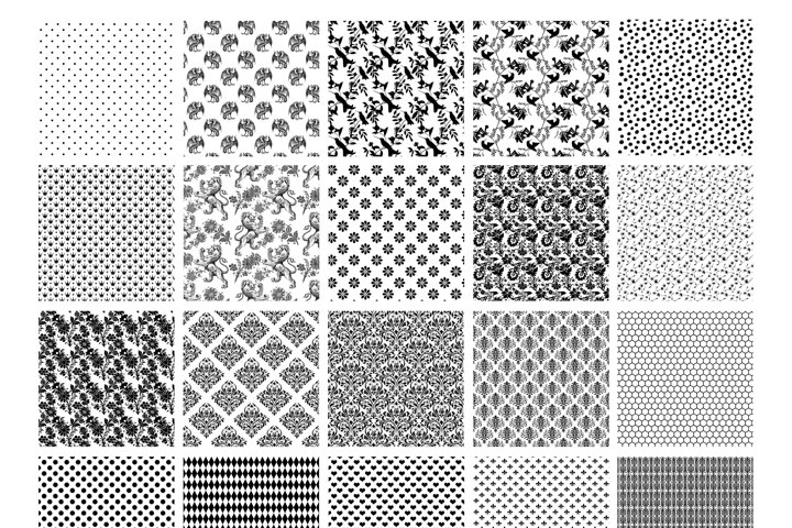 Black Pattern Overlays (98900) | Patterns | Design Bundles