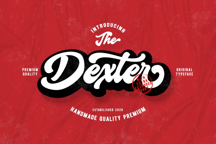 Dexter Script (822520) | Handwritten | Font Bundles