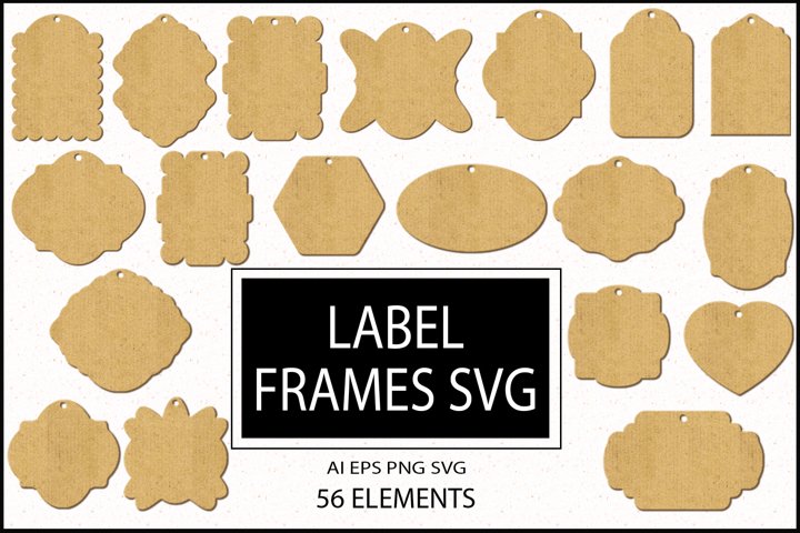Label frames svg